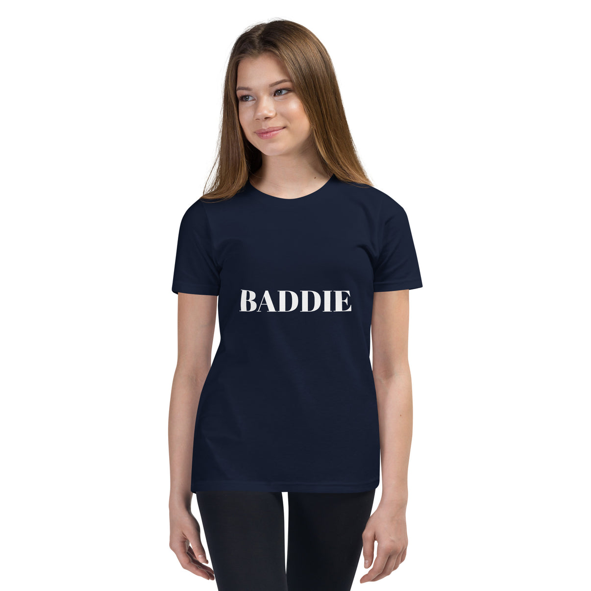 BADDIE girls t-shirt youth – Viral wear shop