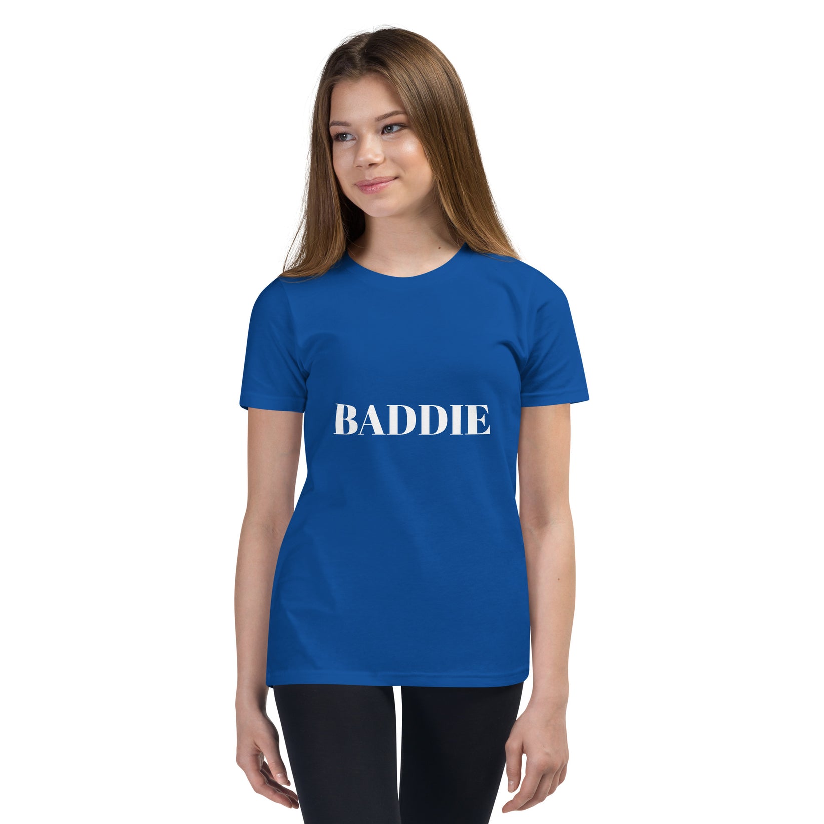 BADDIE girls t-shirt youth – Viral wear shop